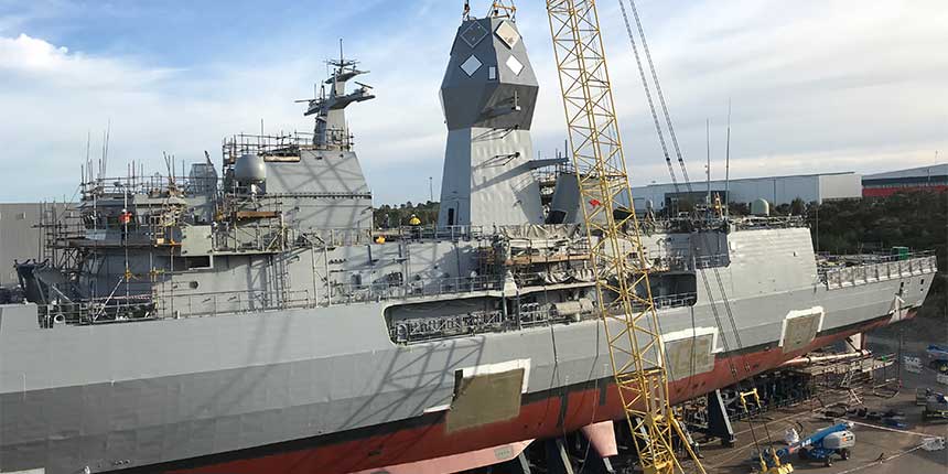 BAE Systems undocks first upgraded frigate — CCIWA
