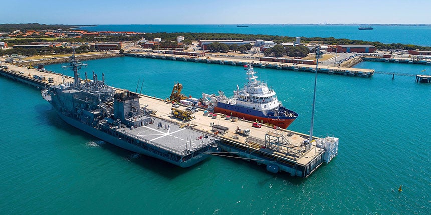 Setting sail for naval construction work — CCIWA